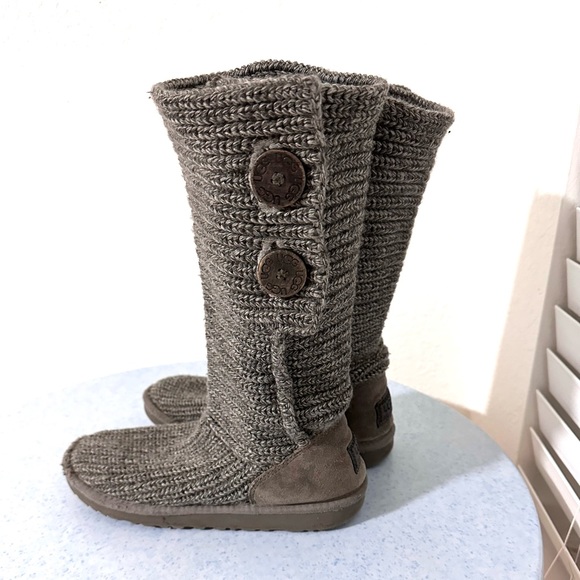 UGG | Shoes | Ugg Classic Cardy Knit Boot | Poshmark